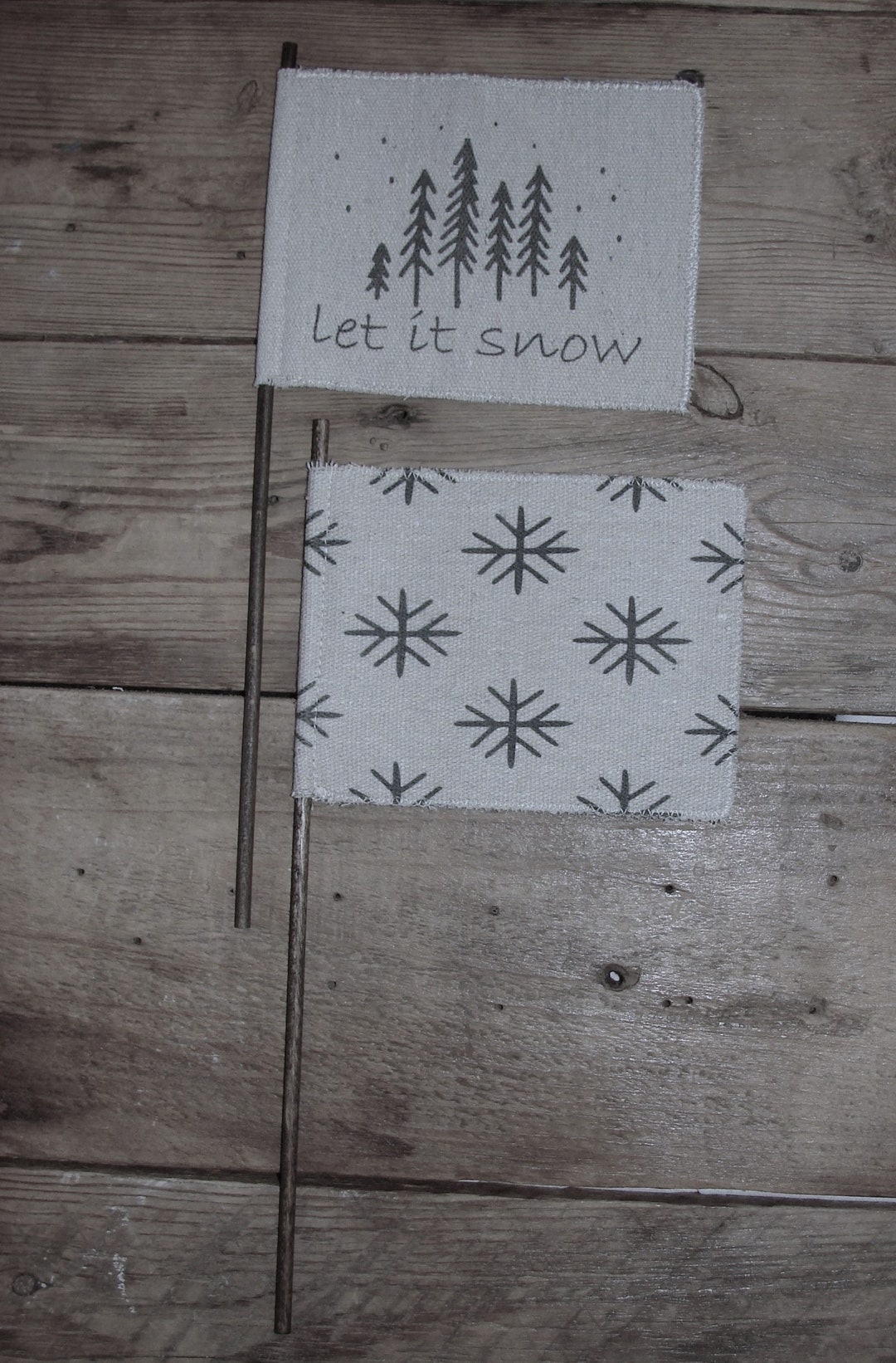 Winter Flag/minimalist Winter Decor/ Mini Winter Flag/ Winter - Etsy