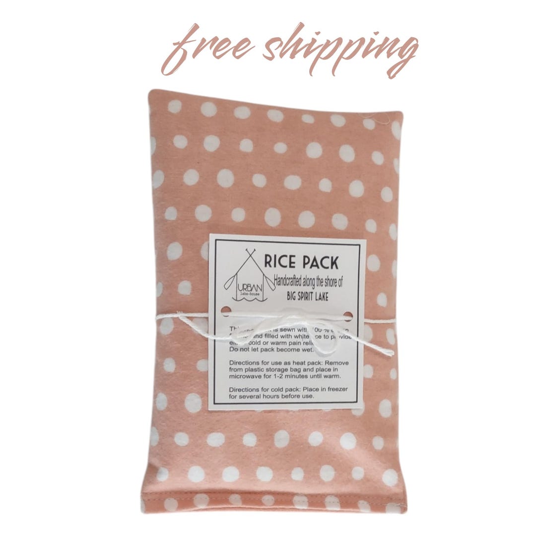 Microwavable Heat Pad Hot or Cold Rice Pack Heat Pack for Microwave ...