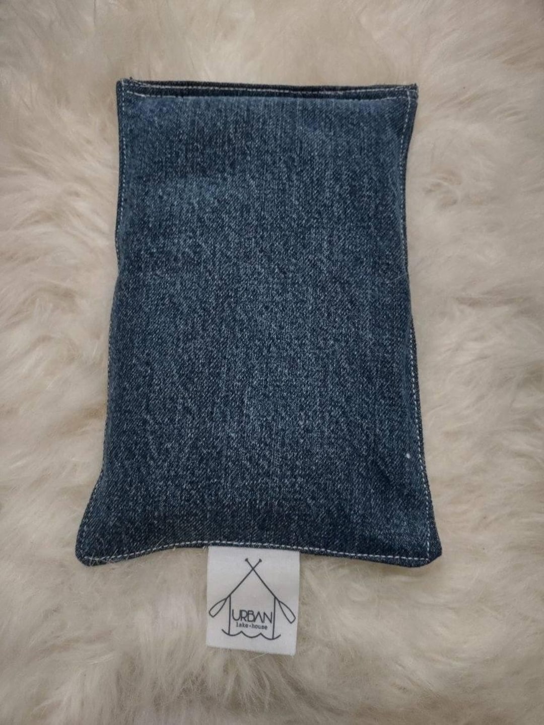 Rice Heat Pad. Denim Rice Heat Pack. Hot or Cold Reusable Rice Pack ...