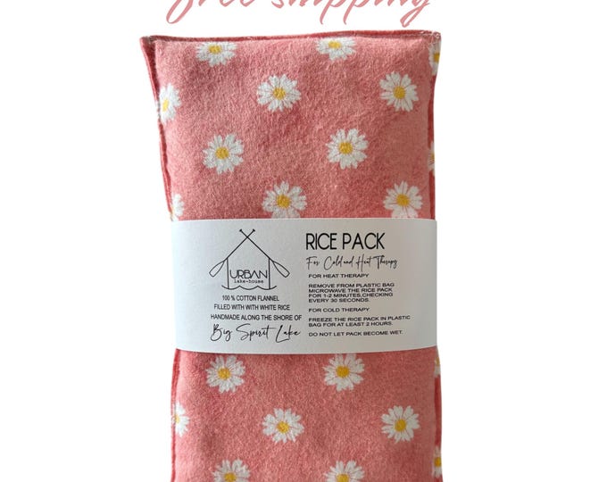 Microwavable Rice Bag-hot or Cold Pack-rice Bag for Heat Pad-reusable ...