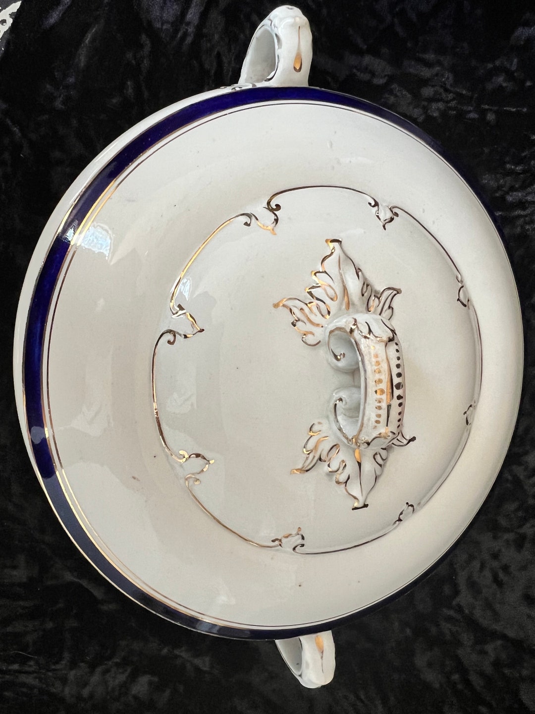 Opaque China Covered Dish - Etsy