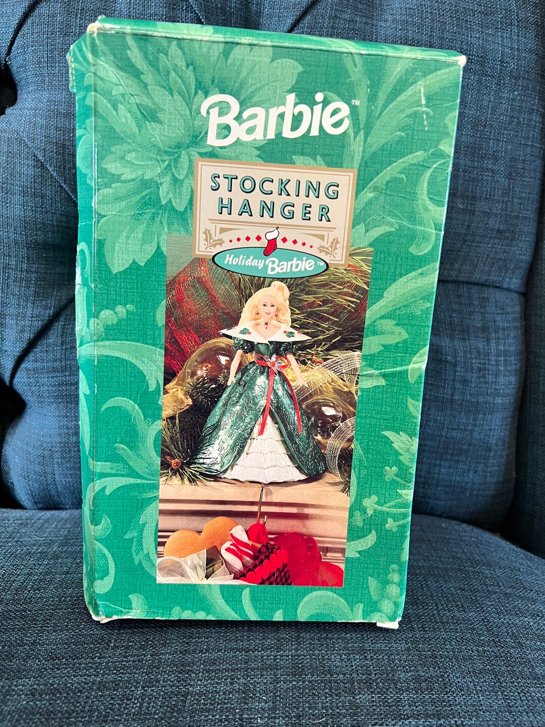 Christmas Stocking Hanger Barbie Hallmark - Etsy