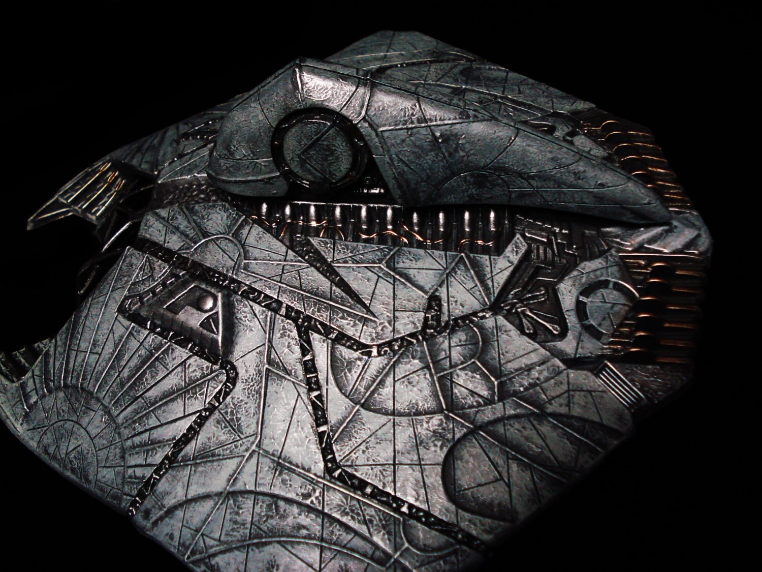 ID4 Custom Alien Attacker ship pro-paint at studio level | Etsy