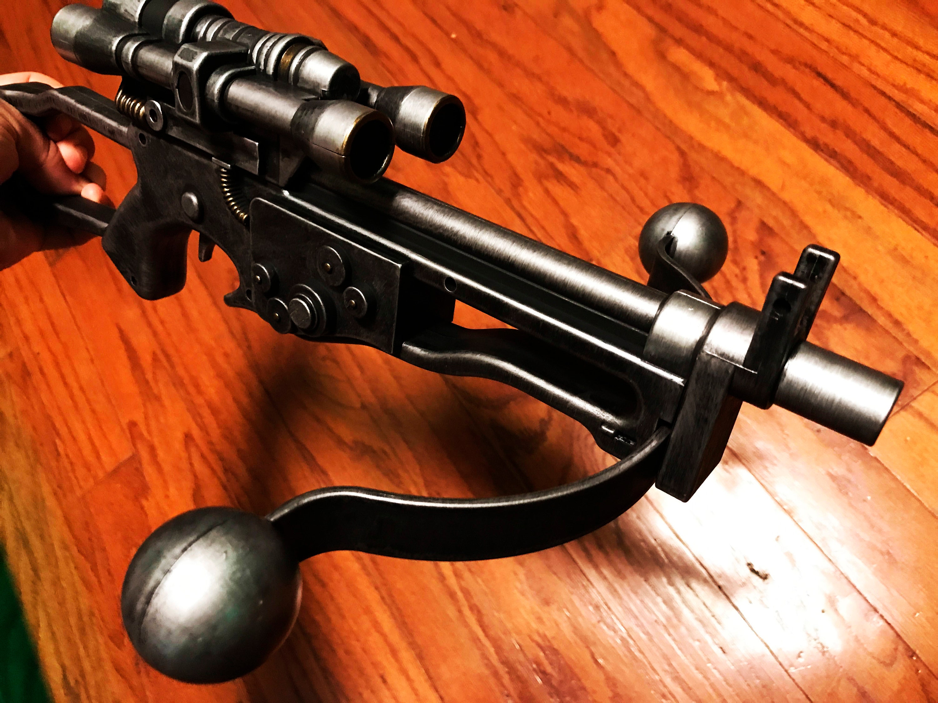 Star Wars Chewbacca Bowcaster Blastech Blaster Custom painted | Etsy