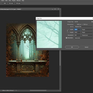 Castle Window Fantasy Digital Background, Photo Editing Gothic Archway ...
