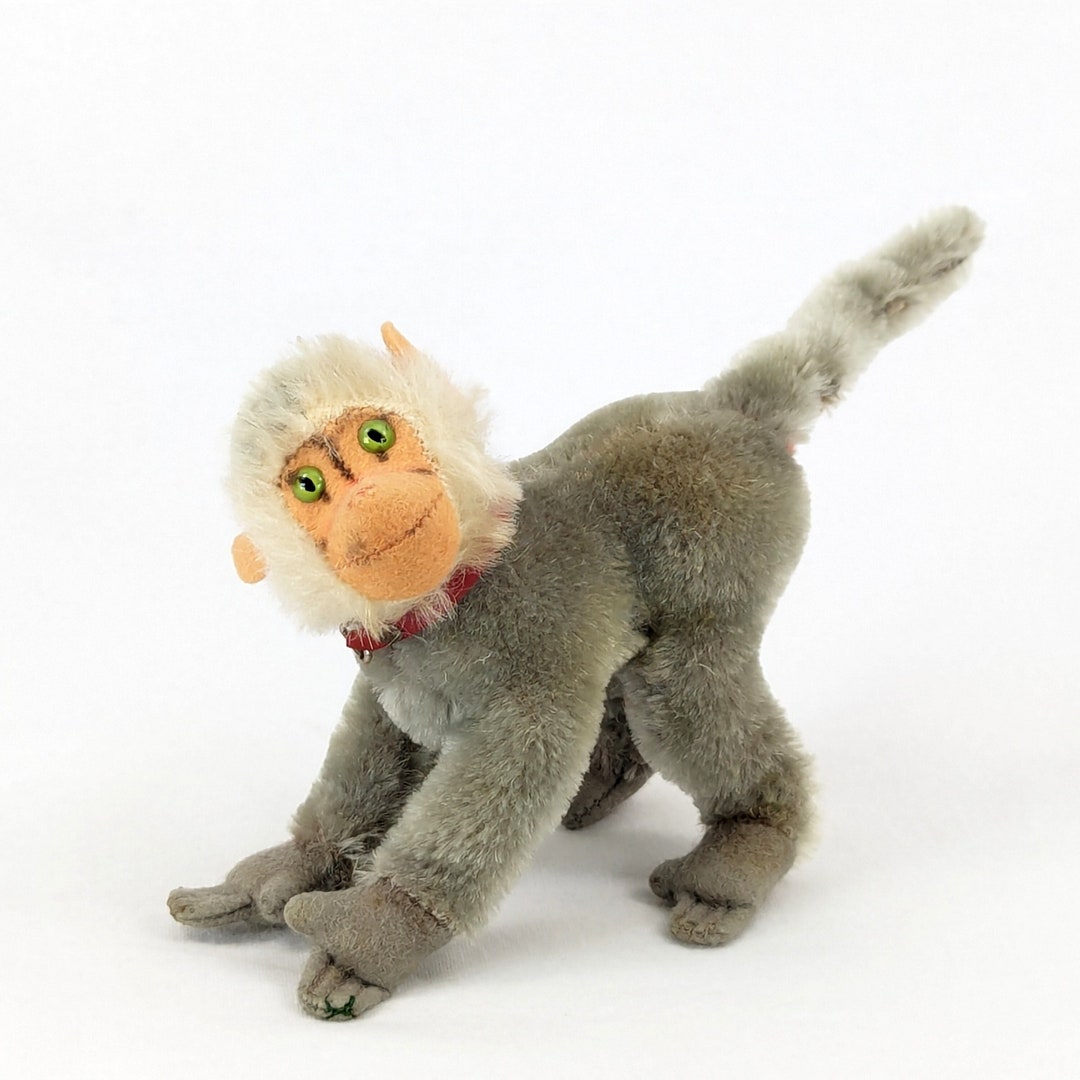 Steiff Monkey Baboon Coco Smallest 4 Inches Vintage 1965 to 1967 Produced - Etsy