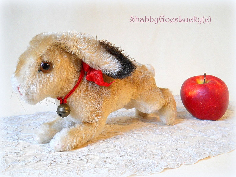 Steiff Hopping Rabbit With Ids Largest Edition Vintage 1959 to - Etsy