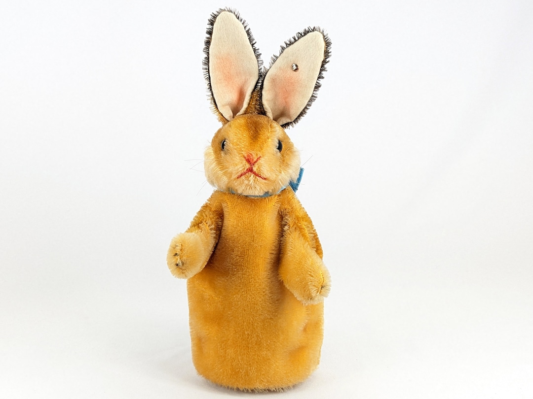 Steiff Bunny Rabbit Hand Puppet With ID Vintage 1968 to 1978 - Etsy
