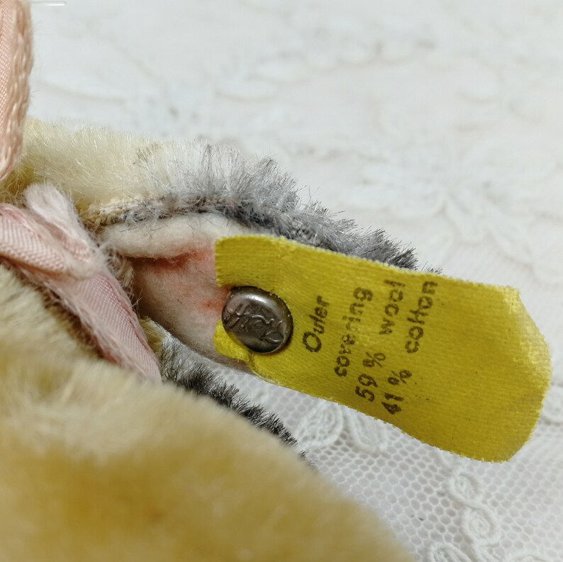 Steiff Bunny Rabbit With All Ids 4 Inches Vintage 1959 to 1964 | Etsy