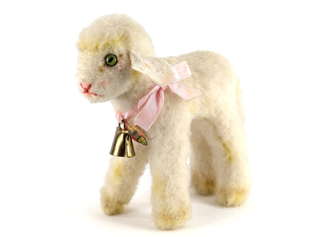 Steiff Lamb With ID Produced 1968 to 1976 Vintage Standing 6 Inches ...