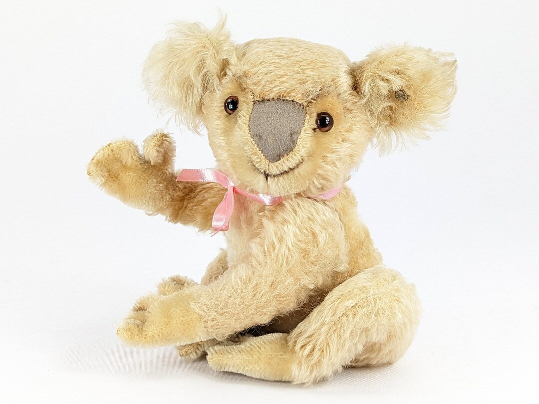 Steiff Koala Teddy Bear With Button Midi 10 Inches Produced 1955 to ...