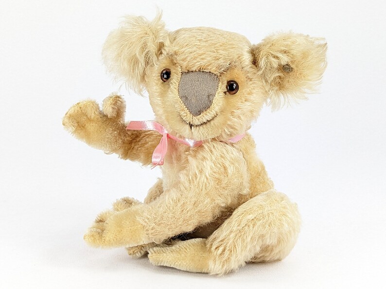 Steiff Koala Teddy Bear With Ear Button Midi 10 Inches Produced 1955 to ...