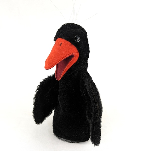 Raven Puppet - Etsy