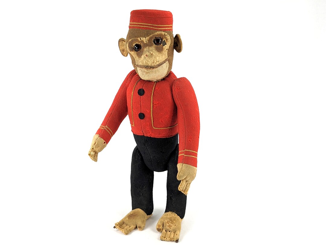 Schuco Bellhop Page Monkey Yes No Working Mechanism 14 Inches Antique ...