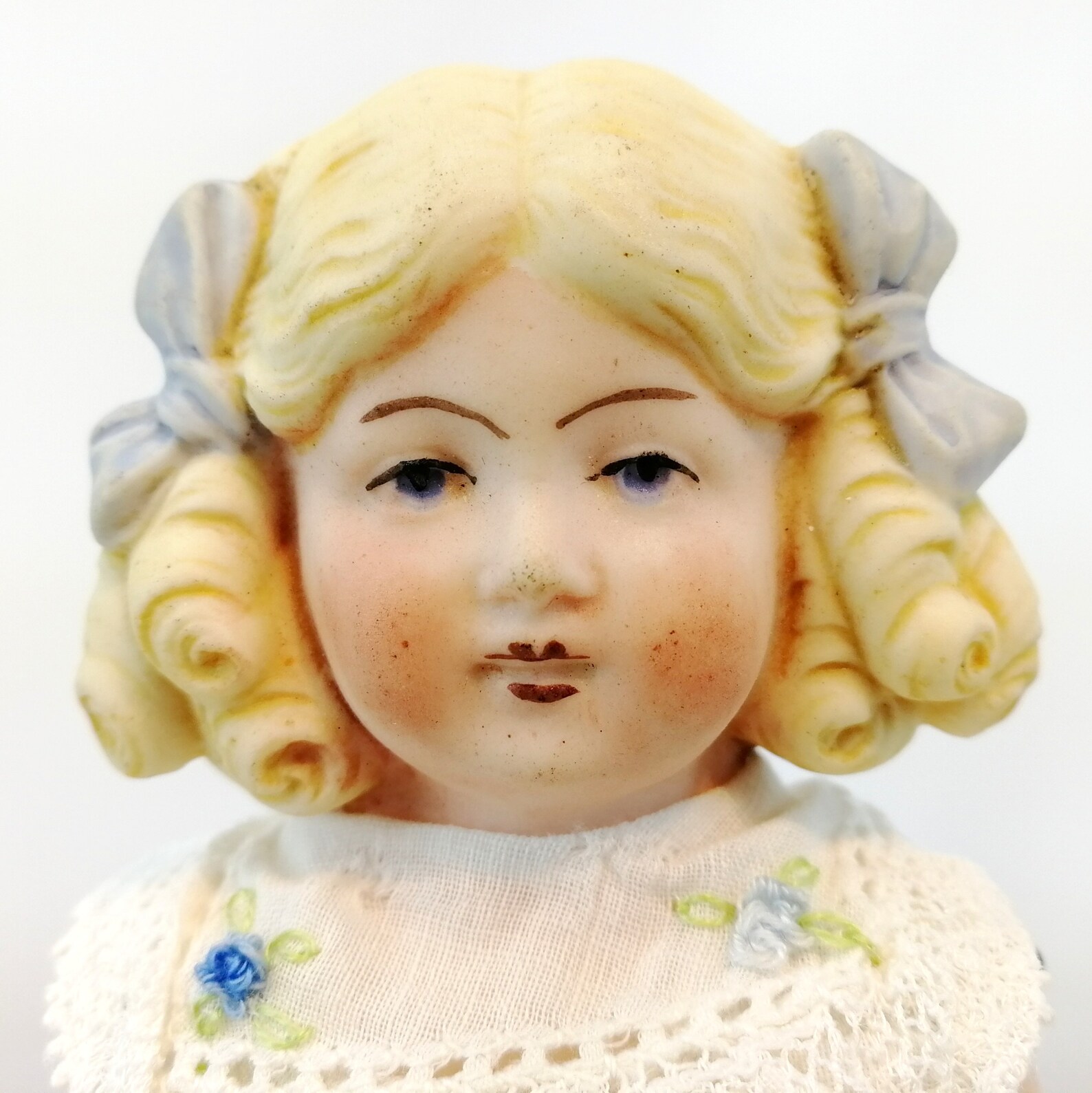 Hertwig All Bisque Dollhouse Doll 1980s Replica 6 - Etsy