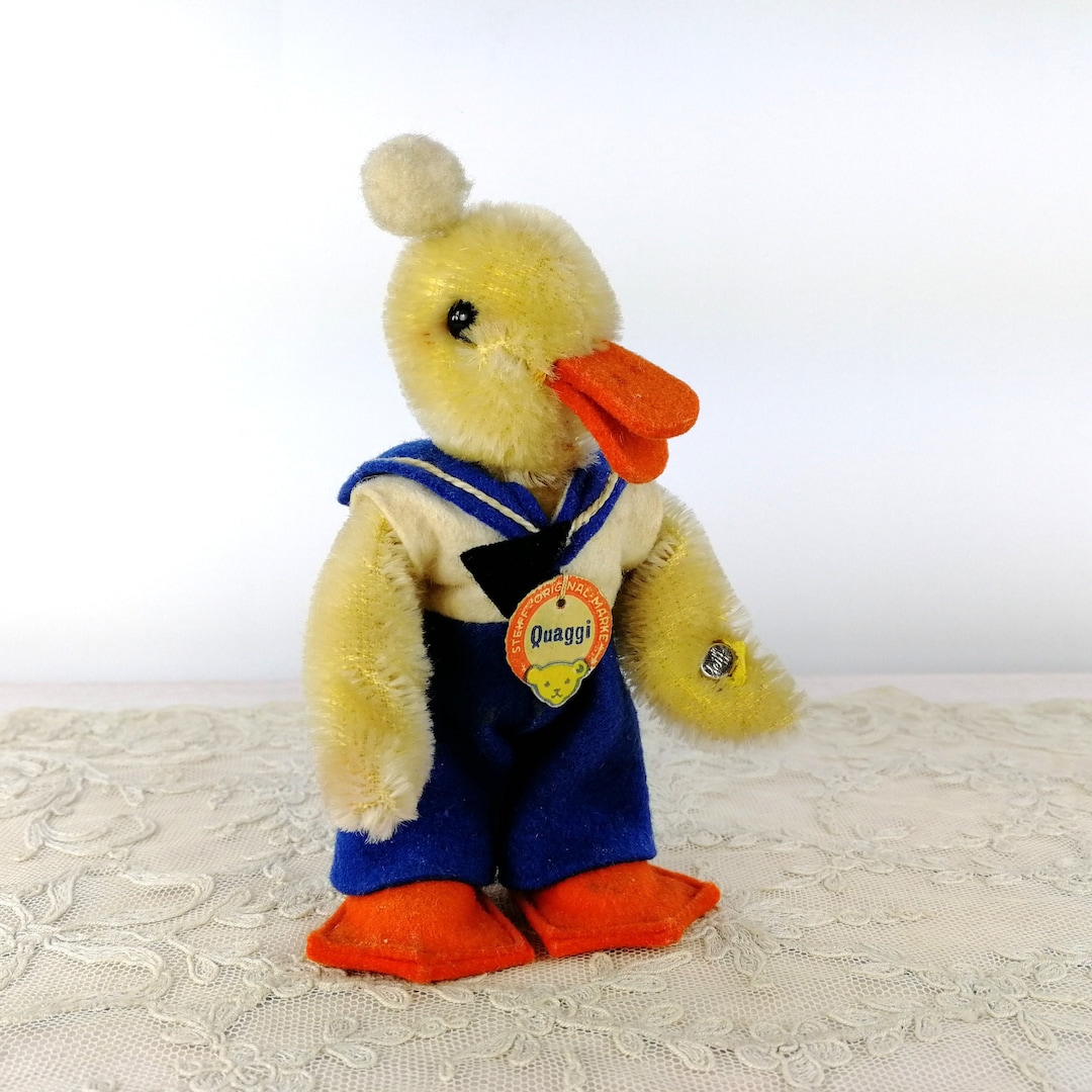 Steiff Quaggi Duck With Ids Produced 1955 to 1959 Only 5 Inches Super ...