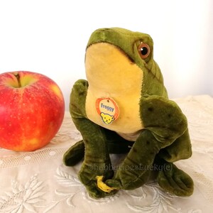 Steiff Frog Froggy With All Steiff Ids, Vintage Made 1959 64, Large 5 ...