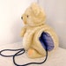 Teddy Bear Hand Warmer Muff Vintage 1950s Made in Germany by Clemens - Etsy
