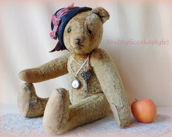 Antique German Teddy Bear Made by Strunz Around 1915, Large 22 in Old ...
