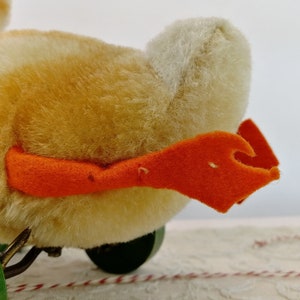 Steiff duck on wheels 7 inches vintage 1949 to 64 made | Etsy