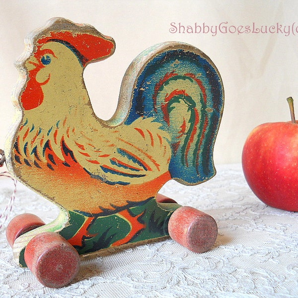 Wooden Pull Toy - Etsy