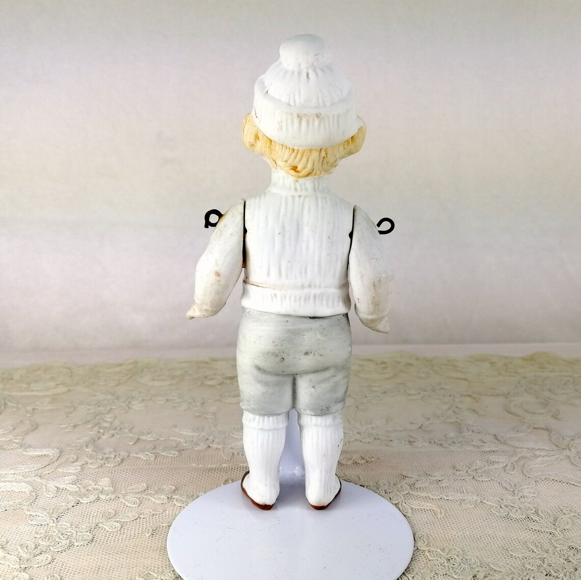 Hertwig All Bisque Boy Doll 6 Inches Tall Around 1910 | Etsy