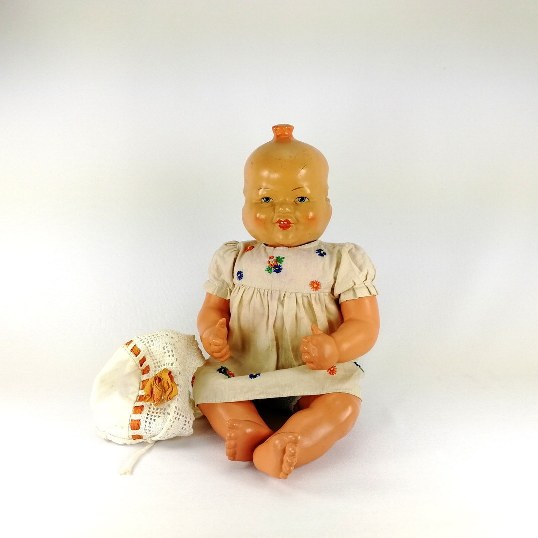 Trudy Three Faced Doll With Working Voice Box 15 Inches Tall Vintage ...