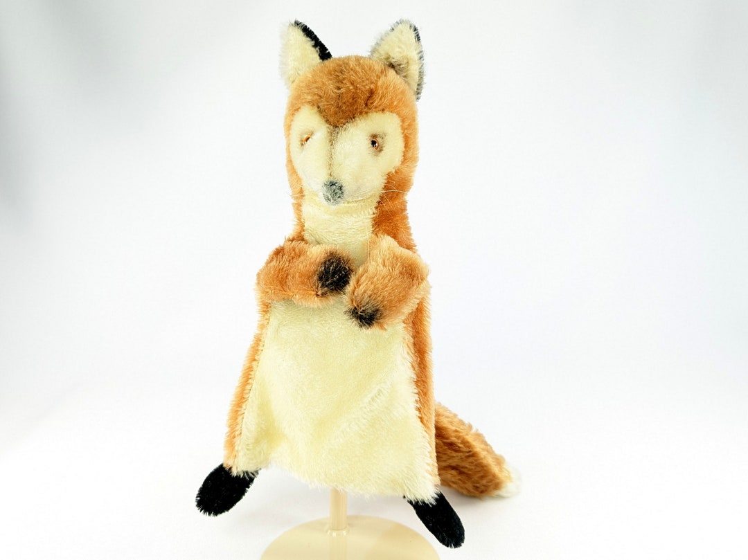 Steiff Hand Puppet Fox Smardy No Ids Vintage 1965 to 1978 Produced - Etsy