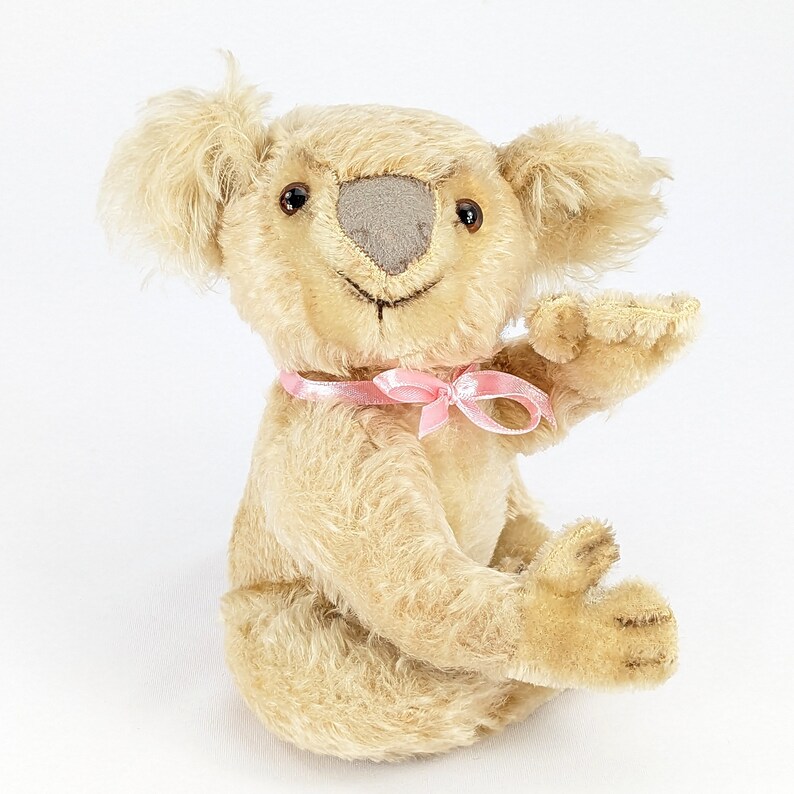 Steiff Koala Teddy Bear With Ear Button Midi 10 Inches Produced 1955 to ...
