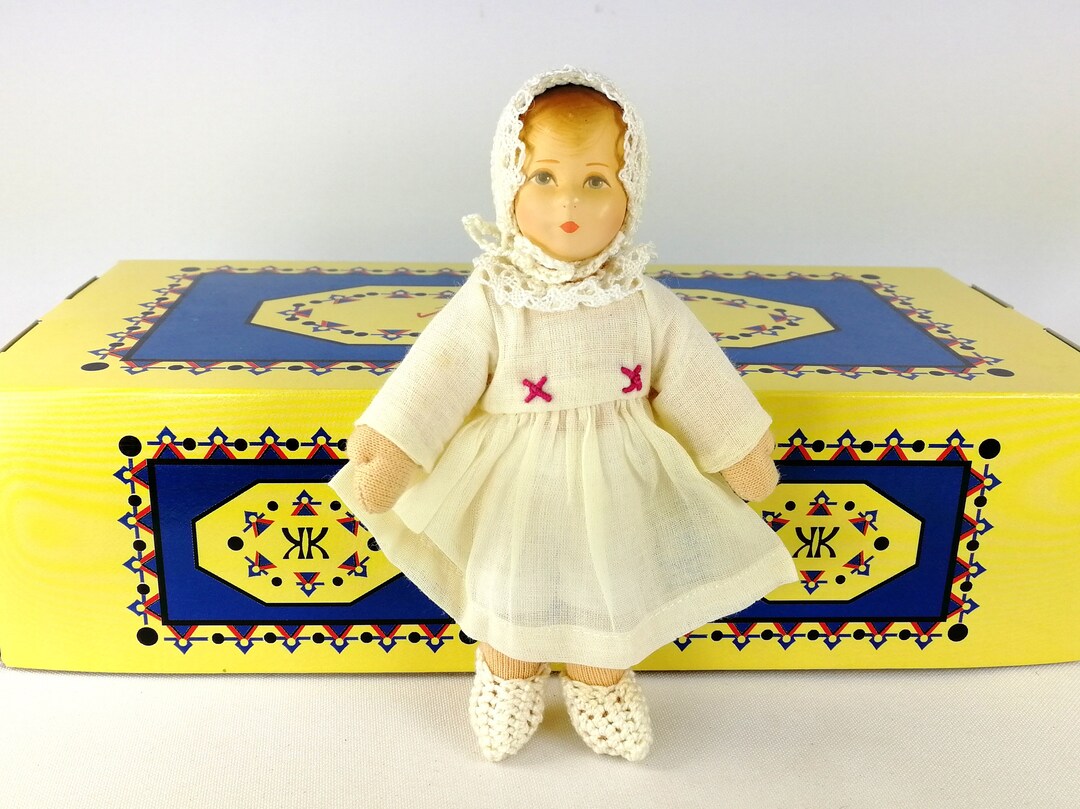 Kathe Kruse Dollhouse Doll 5 Inches 1999 Vintage Mint in Box - Etsy
