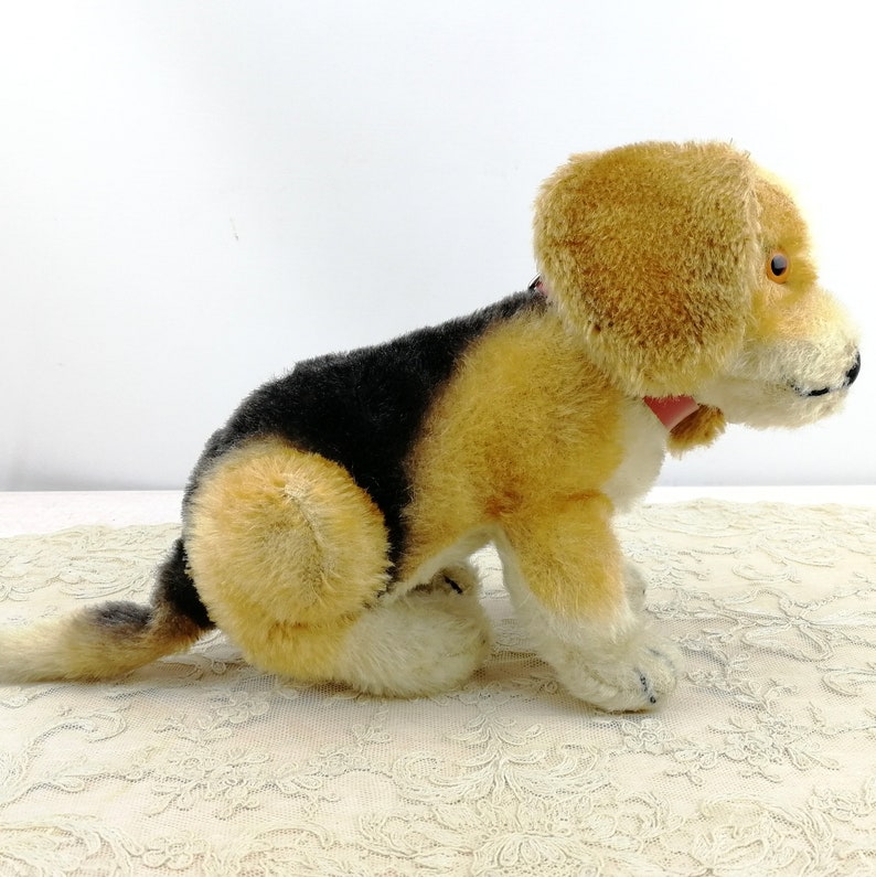 Steiff Beagle Dog Biggie With Ids Vintage Made 1965 to 67 | Etsy
