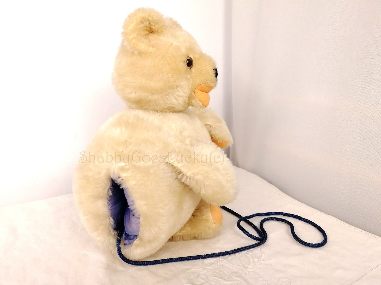 Teddy Bear Hand Warmer Muff Vintage 1950s Made in Germany by | Etsy