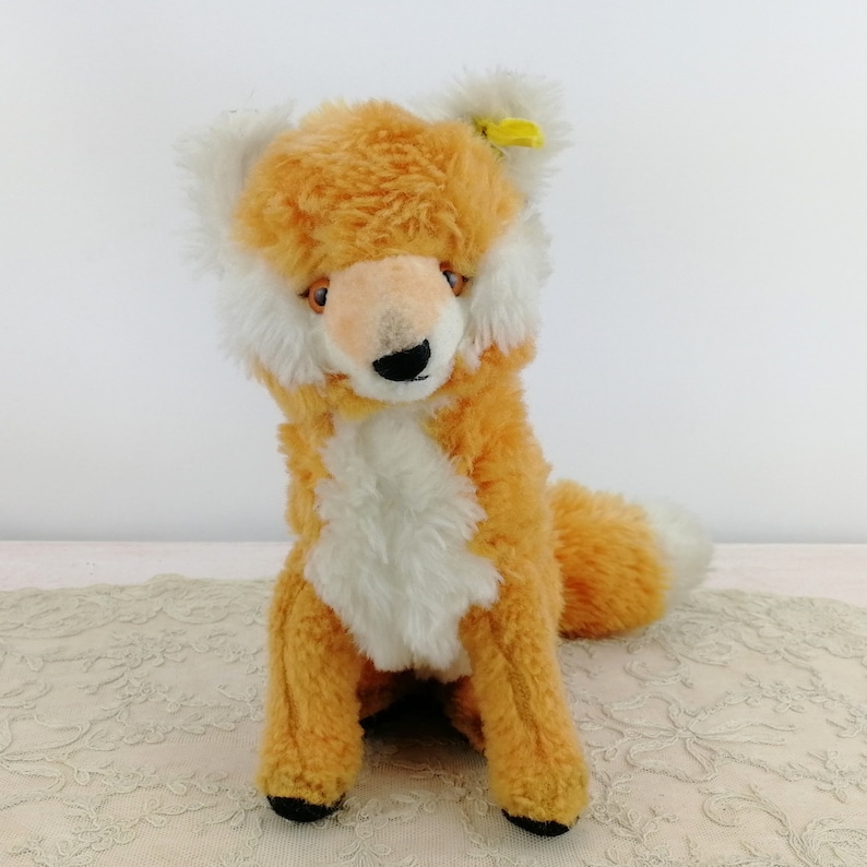 Steiff Fuchs Cosy Fuzzy mit IDs 1965 bis 1967 aus Dralon | Etsy