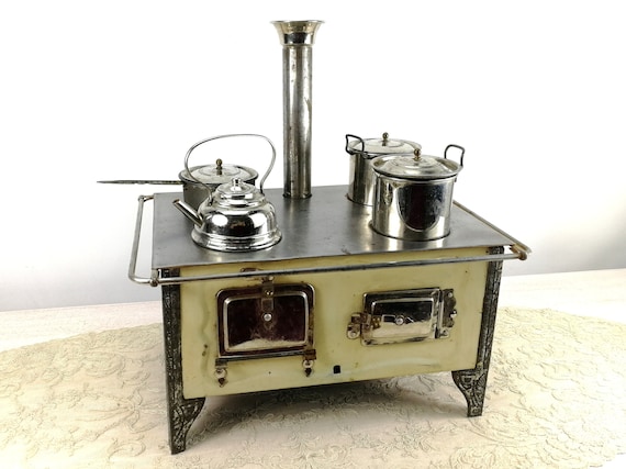 Bing Doll Cooker Stove Around 1910 Original Pots Pan and | Etsy