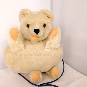 Teddy Bear Hand Warmer Muff Vintage 1950s Made in Germany by Clemens - Etsy