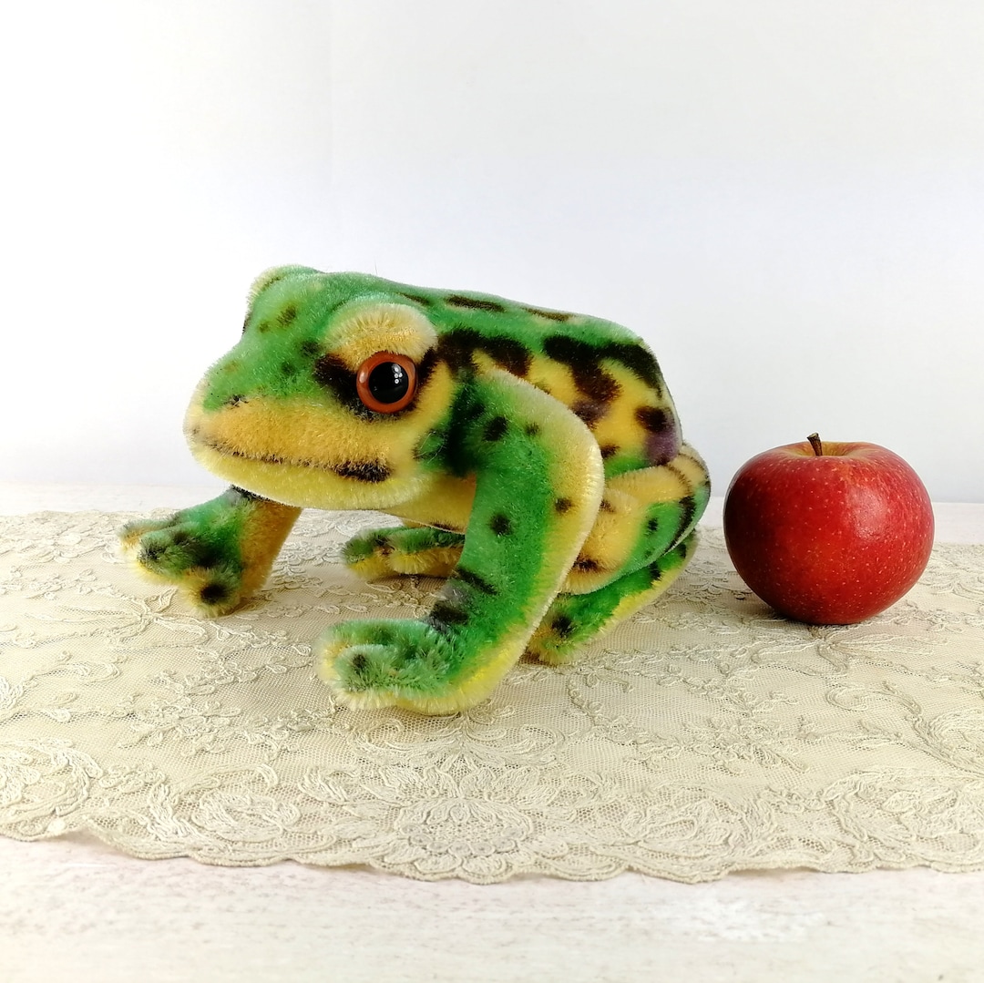 Steiff Frog Large 8 Inches Long Vintage 1960 to 1964 - Etsy