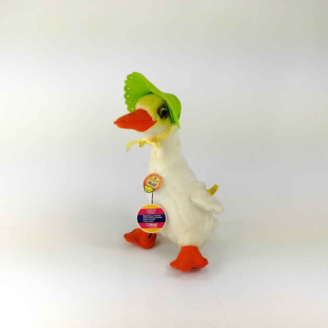 Steiff Cozy Duck Maid With Bonnet All Ids Mint Vintage 1970 to 1973 ...
