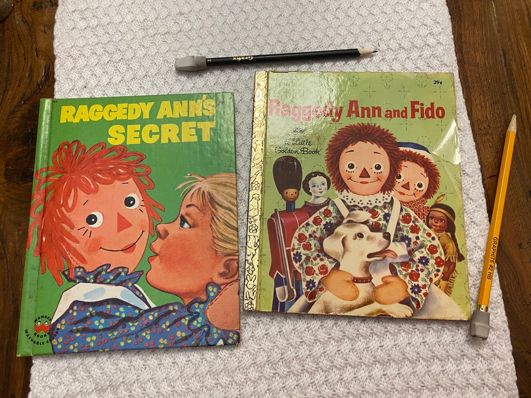 Two Vintage Raggedy Ann Books. 1959 and 1969. - Etsy