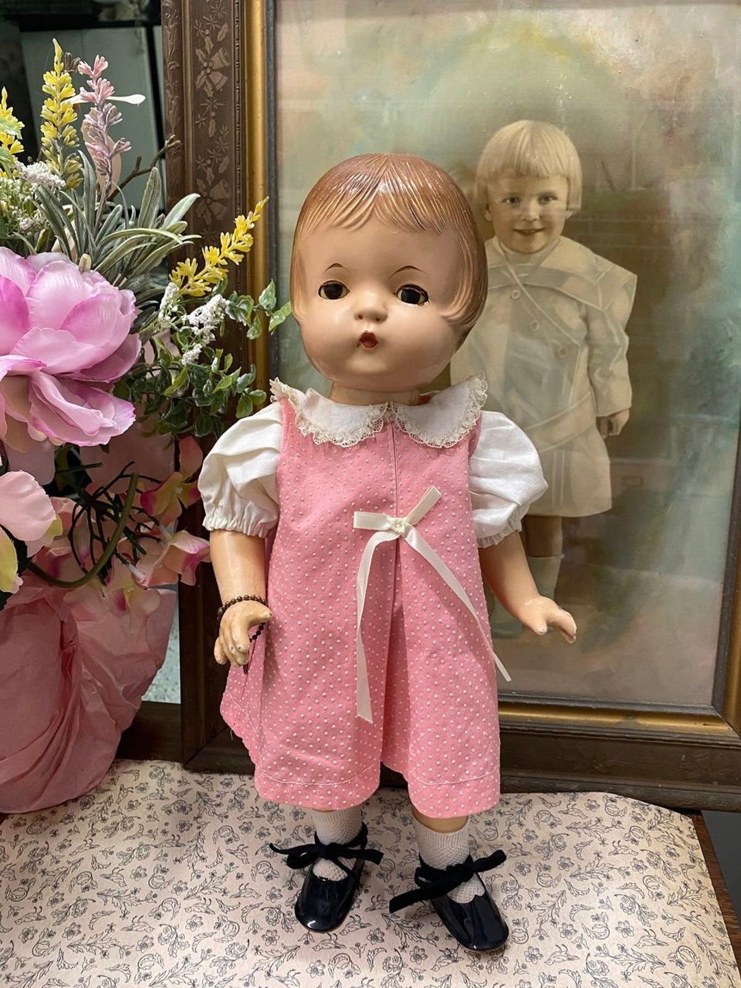 1930s Patsy Joan. With Antique Attire and Hanging Wrist Tag Antique ...