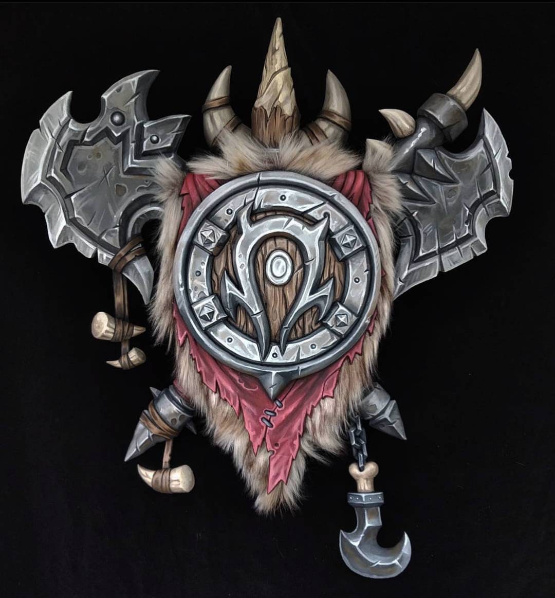 Orc Crest Wall Decor - Etsy