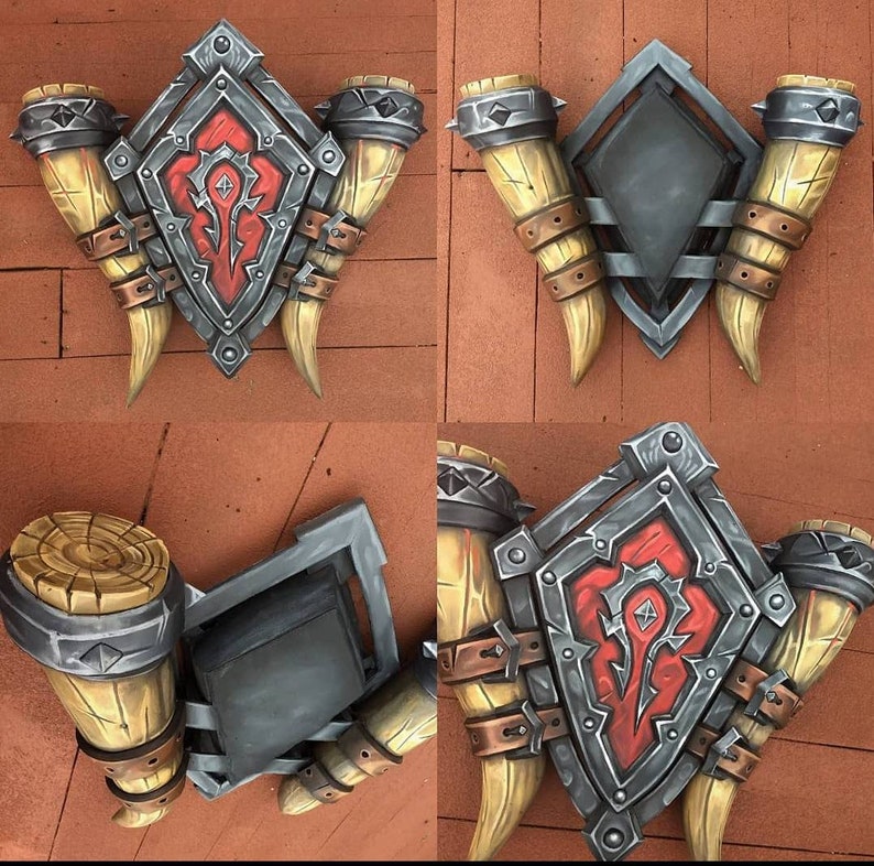 Horde Warcraft Shield - Etsy