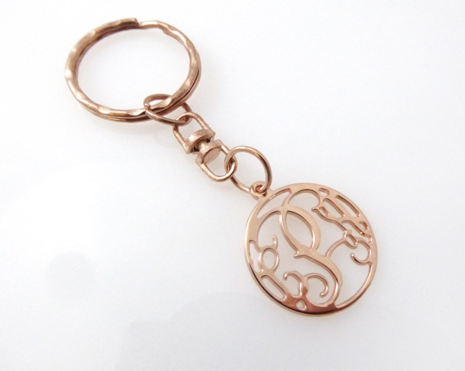 Monogram Key Chain. 0.8 Monogram Key Chain. Personalized - Etsy