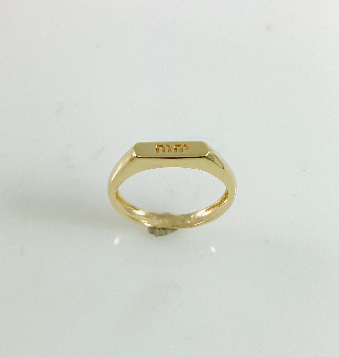 Gold Yhwh Ring. Goods Name Hebrew Ring .yahweh Signet Ring. Jehovah ...