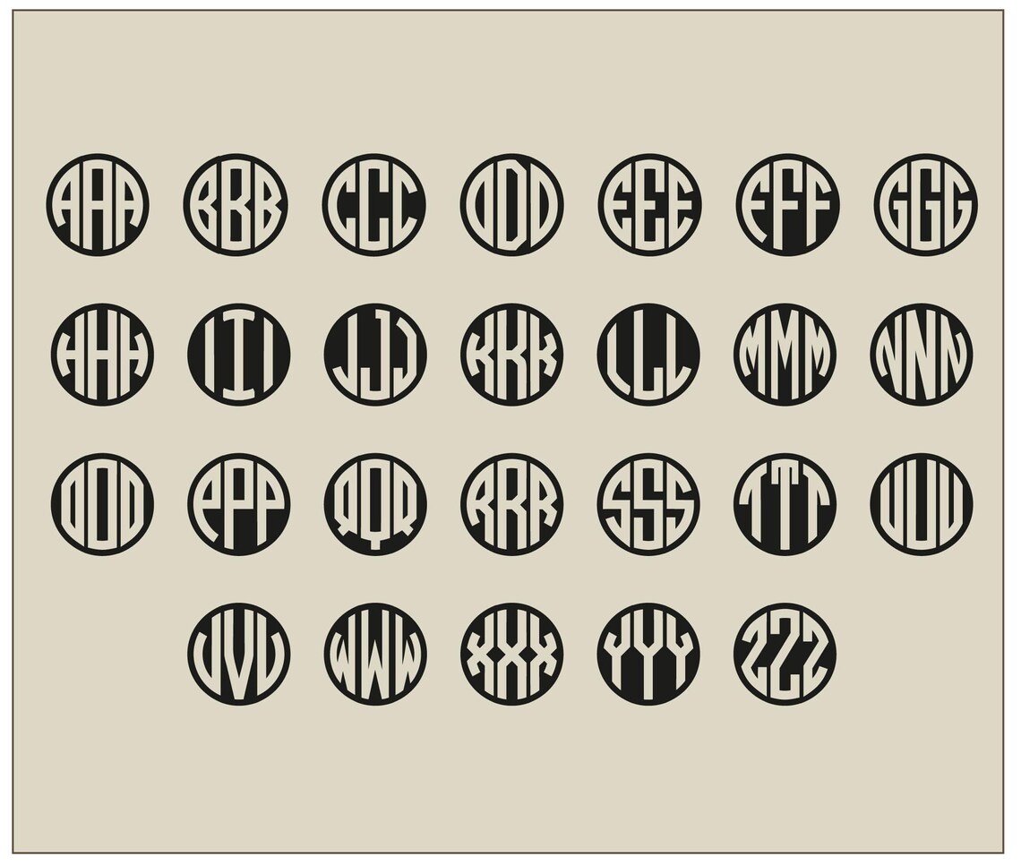 Monogram Ring. College Ring. Initials Ring. Silver Monogram - Etsy