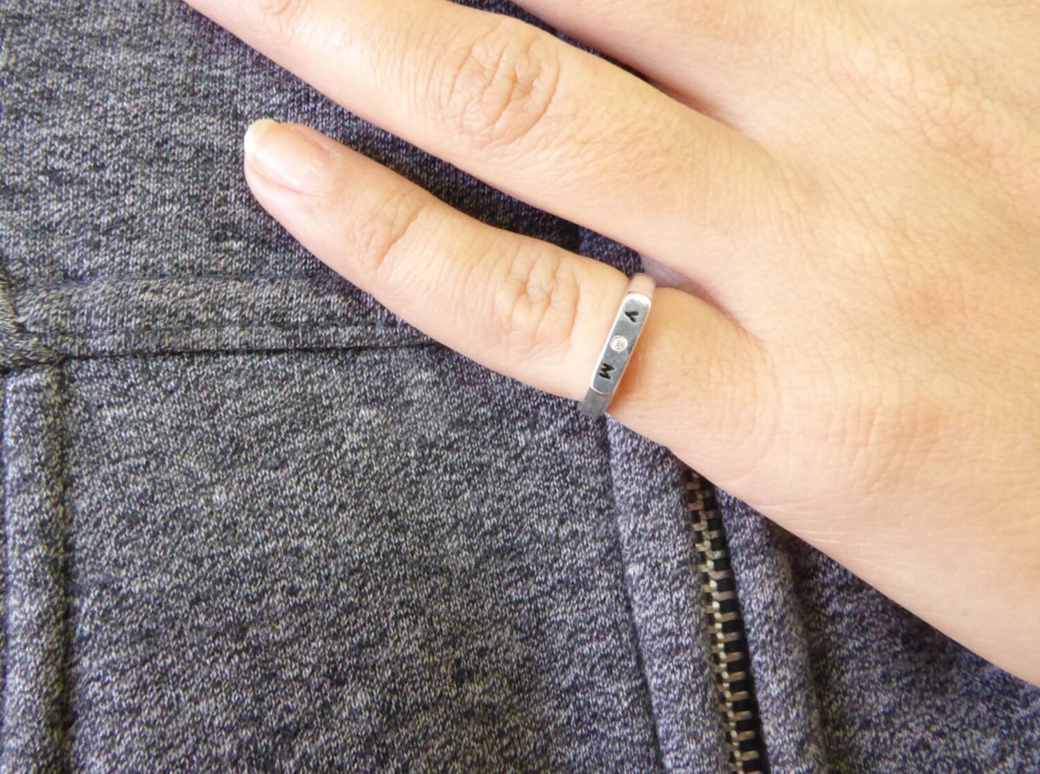 Diamond Personalize Ring. Name Ring. Personalized Name Ring. Word Ring ...