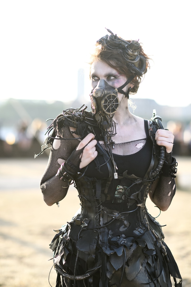 Post-apocalyptic Burning Man Survivor Costume Dieselpunk Cyberpunk - Etsy