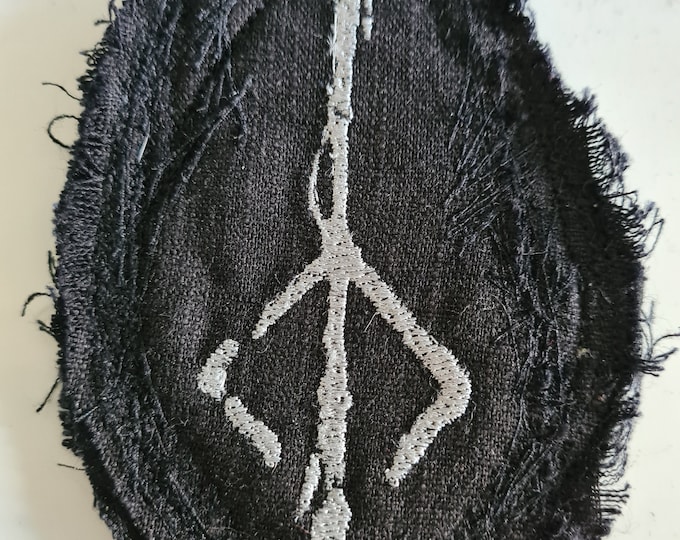 Bloodborne Hunter's Mark Brooch Patch Embroidery - Etsy