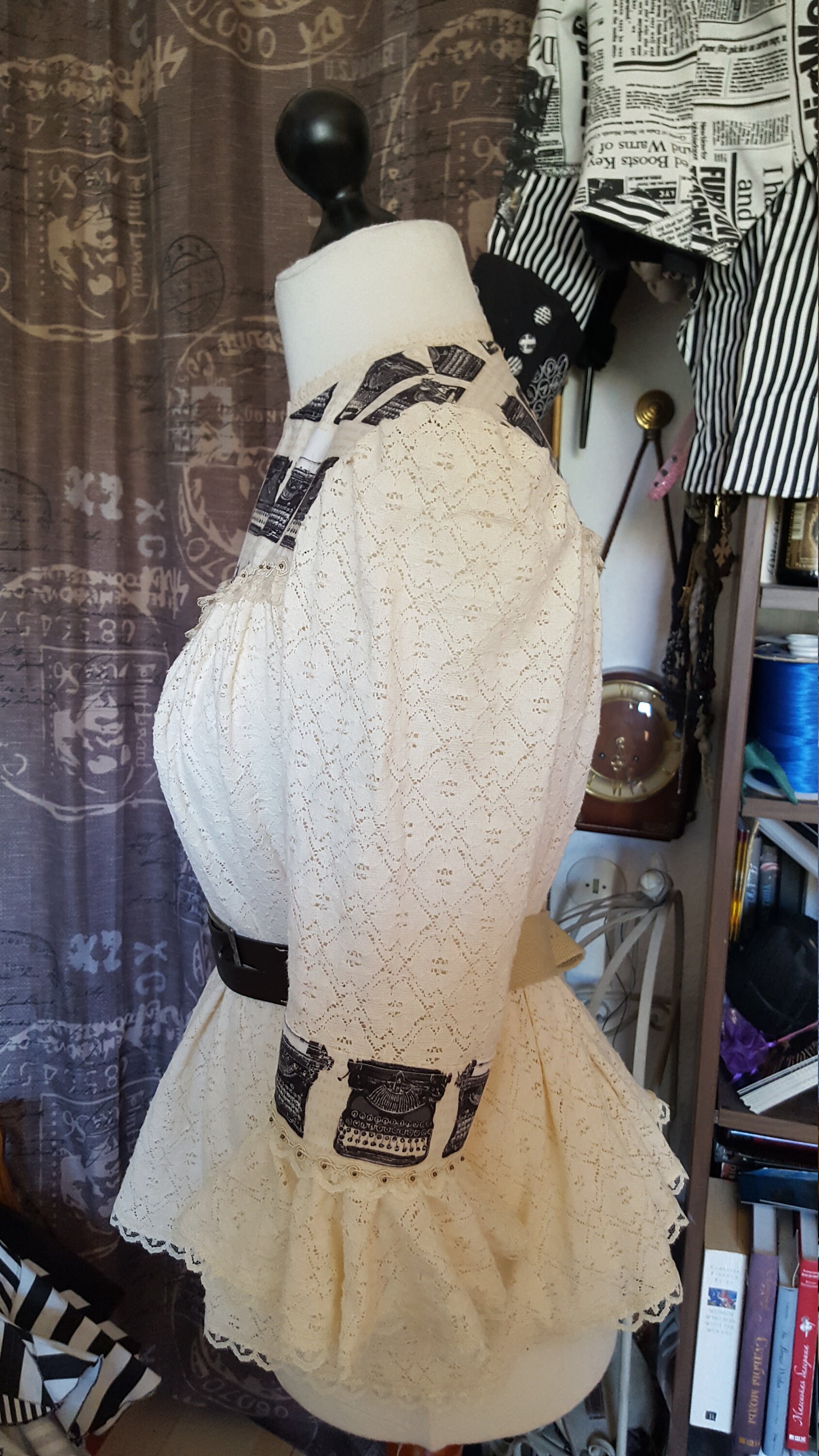 Steampunk Blouse Belle Epoque Victorian Romantic Gothic Turn of the ...