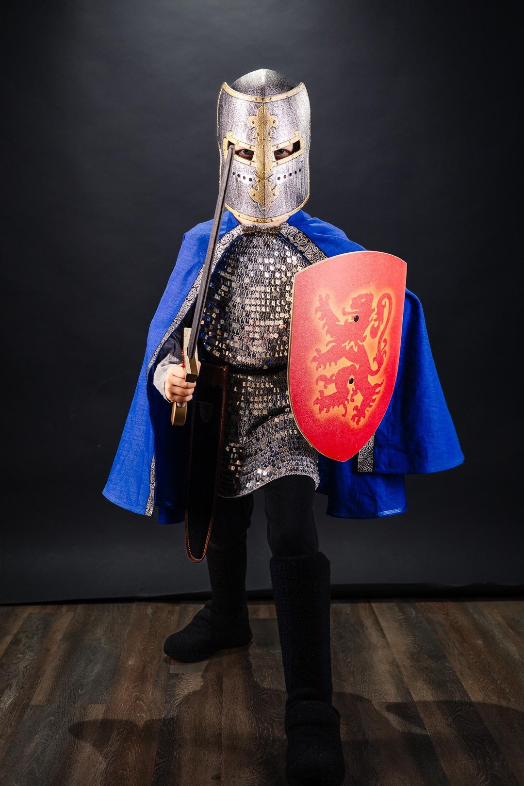 Kids Costumes Helloween Carnaval Cosplay Wizard Harry Potter Knight ...