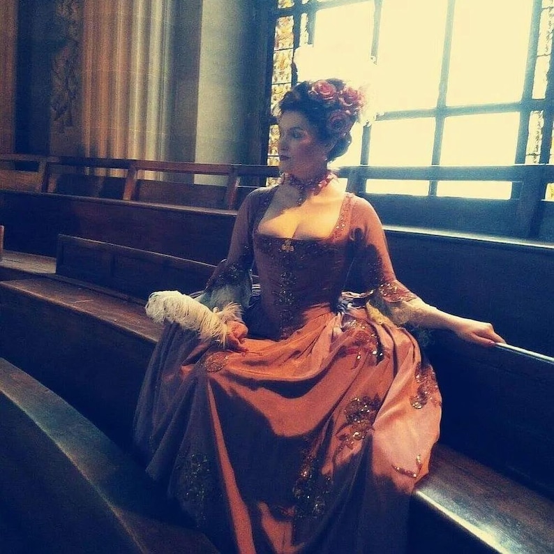 Rococo Fete Galantes Versailles Du Barry Dress Romantic Marie ...